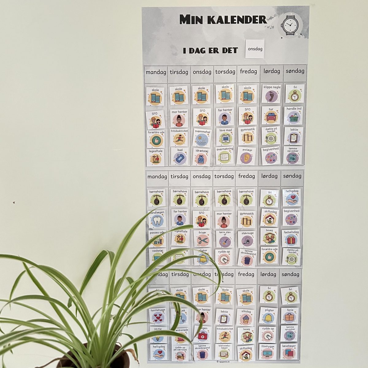 Piktogrammer til børn – Skab struktur og ro i hverdagen